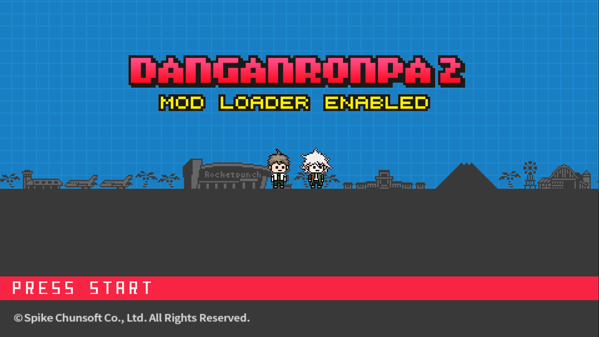 "Mod Loader Enabled" on Title Screen Mod for Danganronpa 2: Goodbye ...