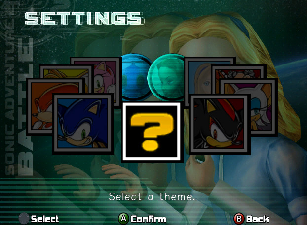 Menu theme stage icons Mod for Sonic Adventure 2 | SA2 Mods