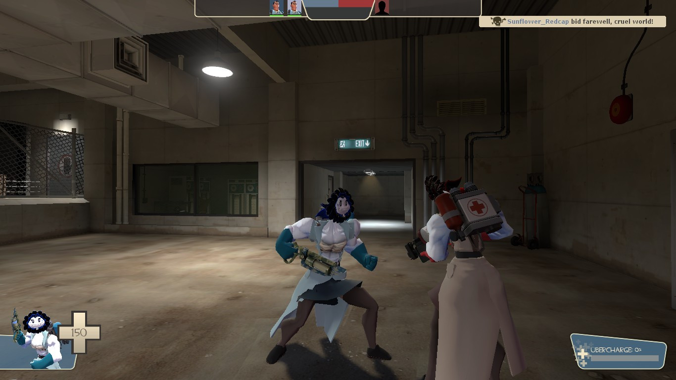 PVZ Vampire Flower Female Medic/Femmedic V2 Mod for Team Fortress 2 ...