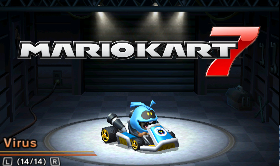 Virus (Dr.Mario) Mod for Mario Kart 7 | MK7 Mods