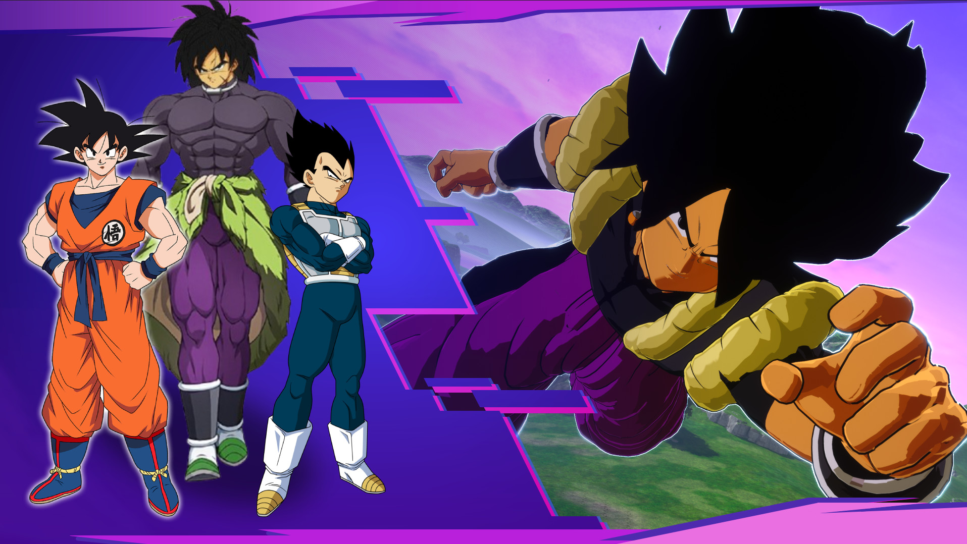 Gohan And Broly Potara Fusion