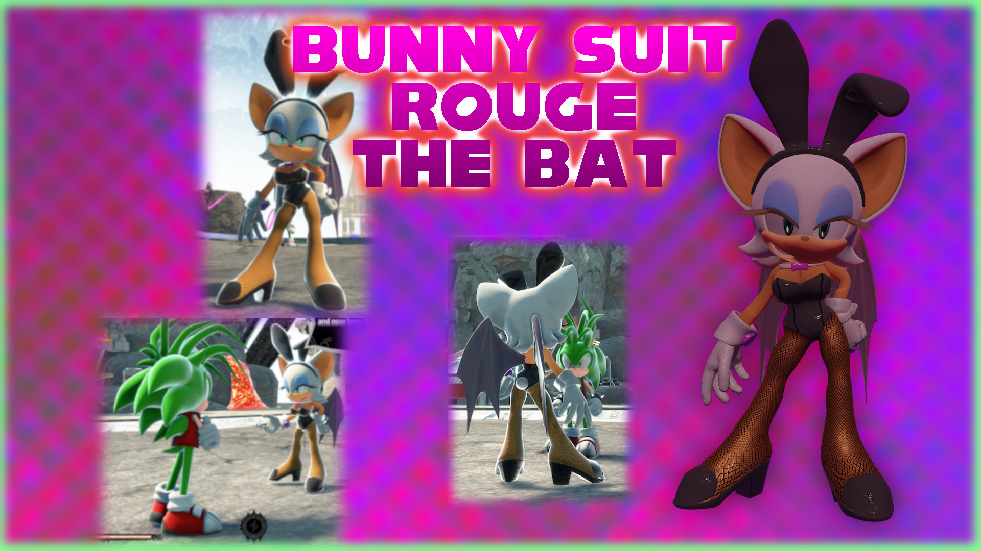 Bunny Suit Rouge Mod for Shadow Generations | SXSGShadow Mods