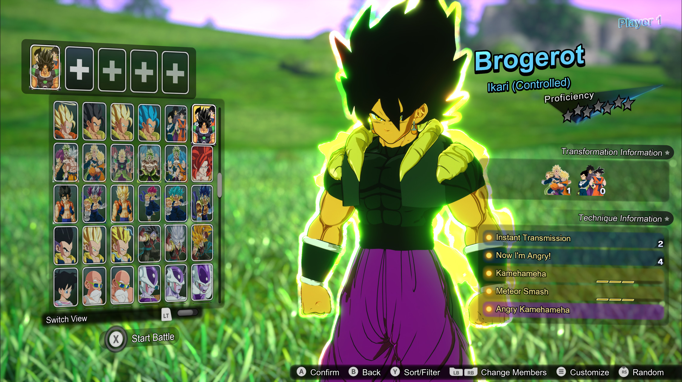 Brogerot (Goku Vegeta Broly Fusion) Mod for Dragon Ball: Sparking! ZERO ...