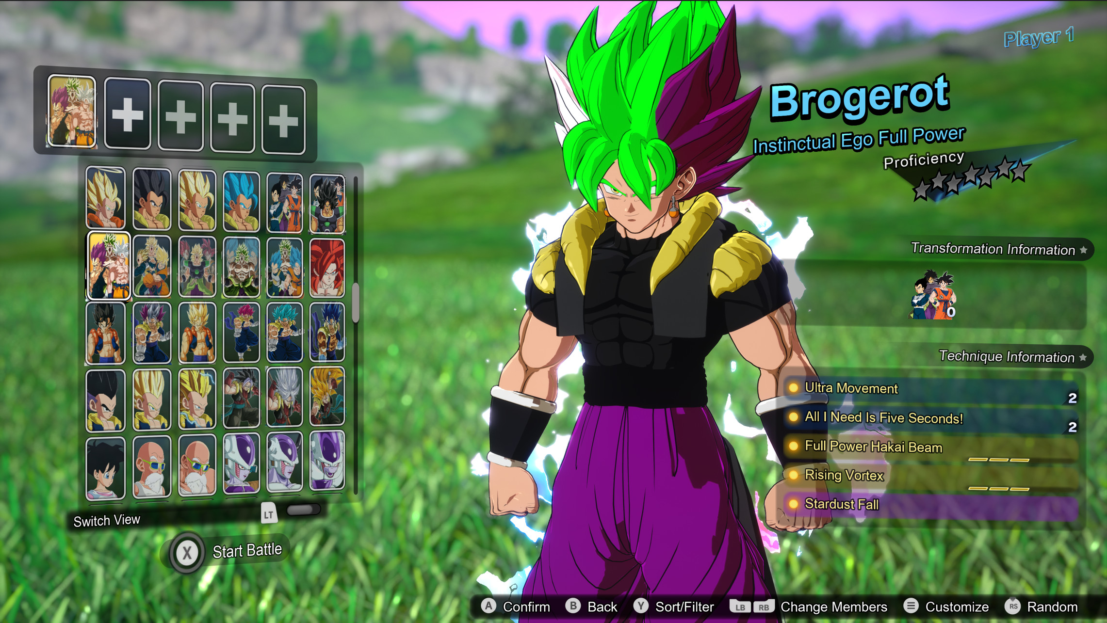 Brogerot (Goku Vegeta Broly Fusion) Mod for Dragon Ball: Sparking! ZERO ...