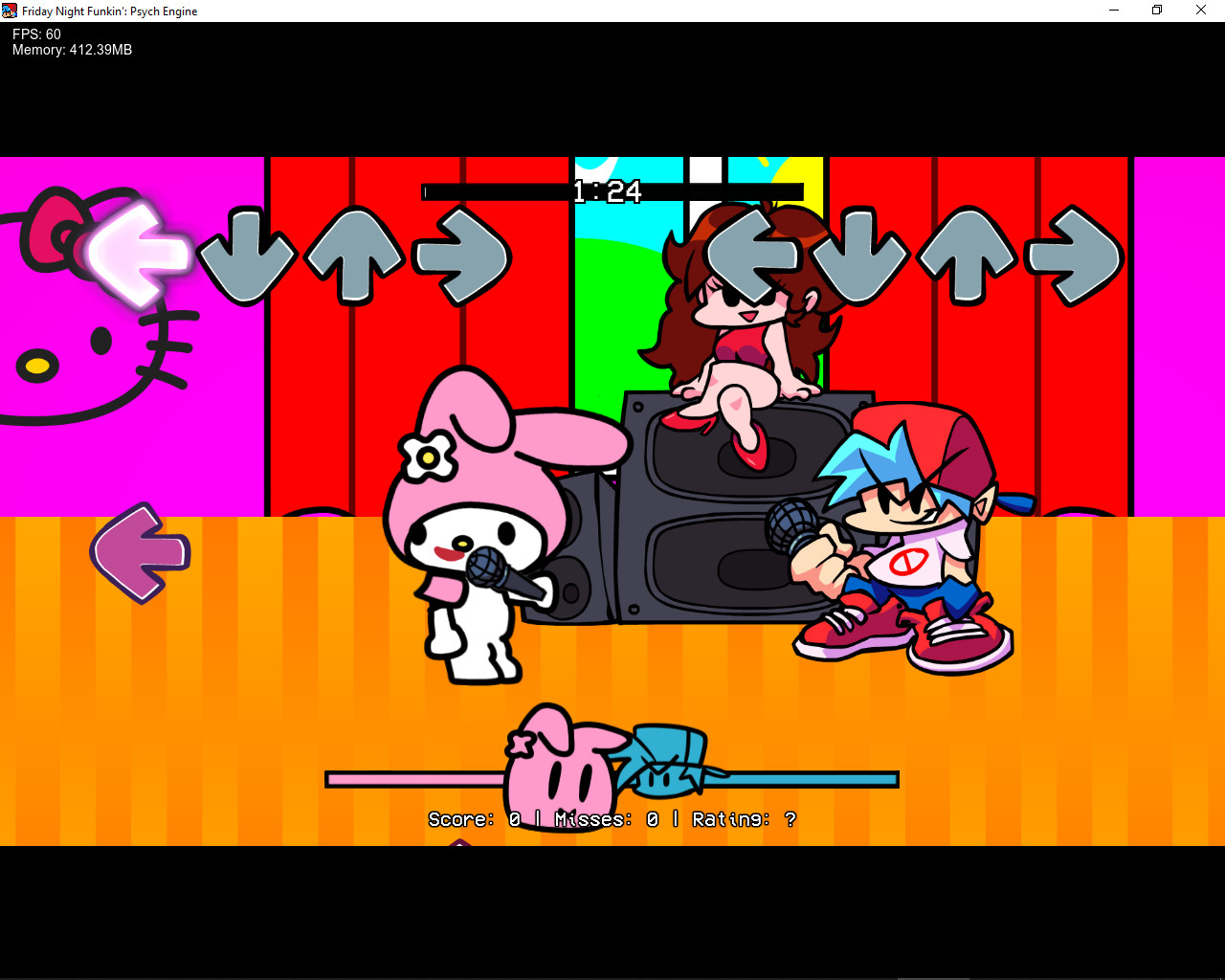 Vs. Hello Kitty Mod for Friday Night Funkin' | FNF Mods