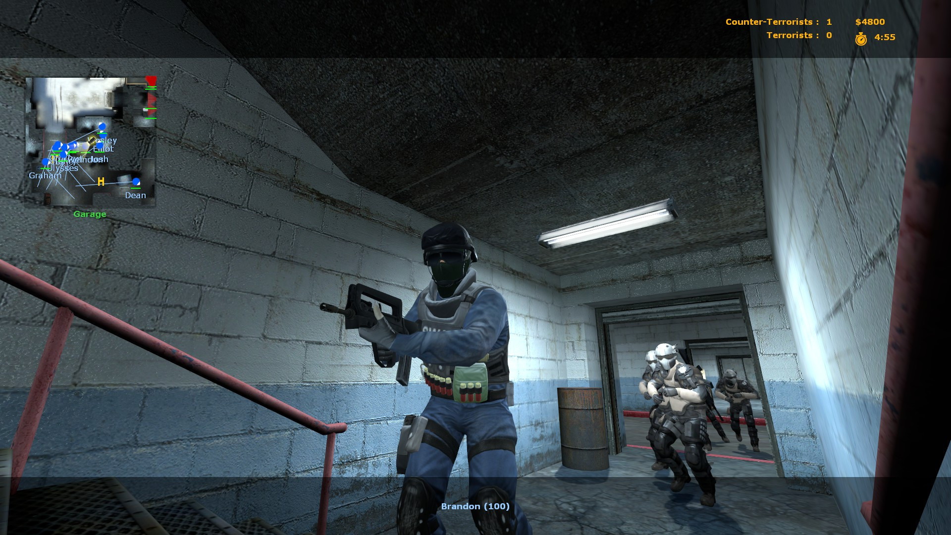 PAYDAY 2 Police CT Pack Mod for Counter-Strike: Source | CS:S Mods