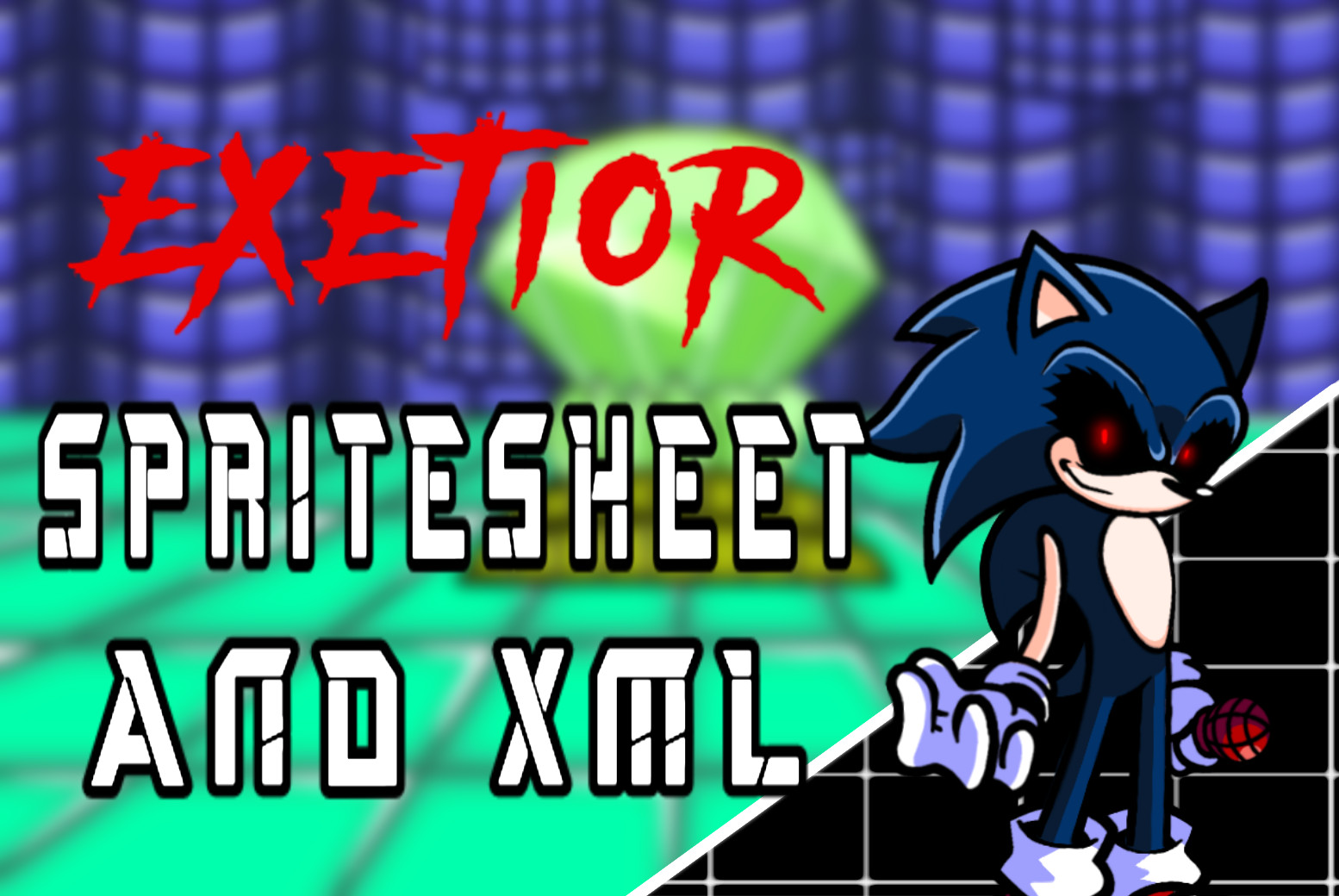 Exetior - Spritesheet and xml Mod for Friday Night Funkin' | FNF Mods
