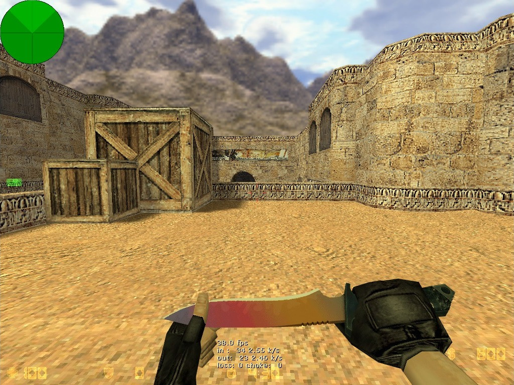 classic knife fade csgo and cs2 skins Mod for Counter-Strike 1.6 | CS1 ...