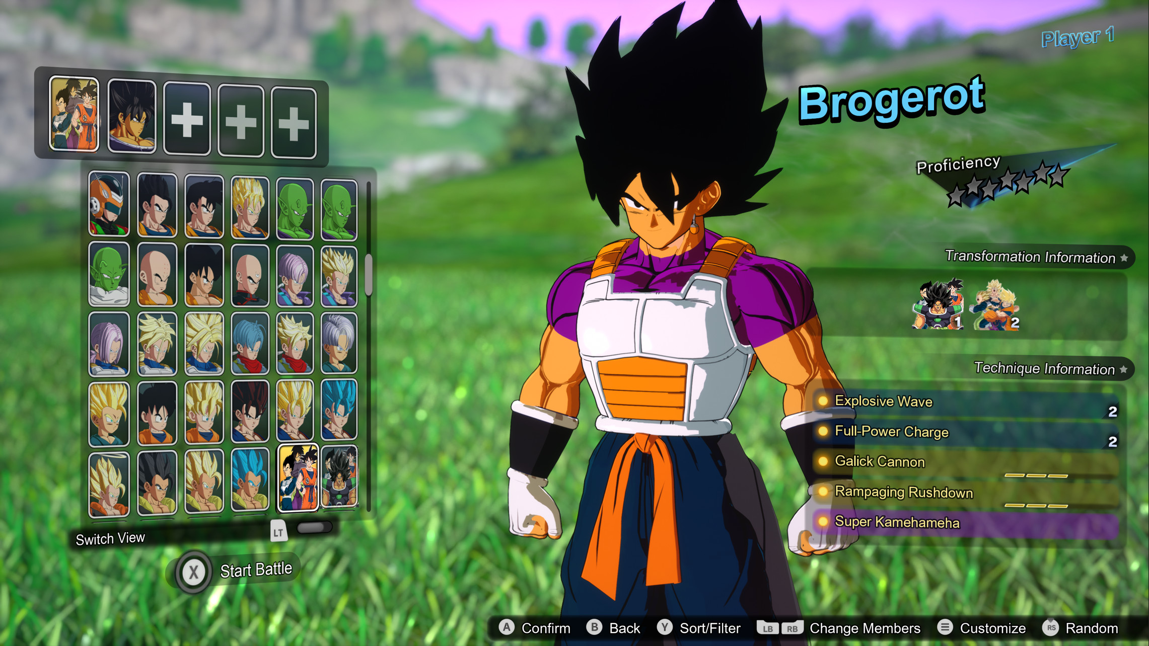 Brogerot (Goku Vegeta Broly Fusion) Mod for Dragon Ball: Sparking! ZERO ...
