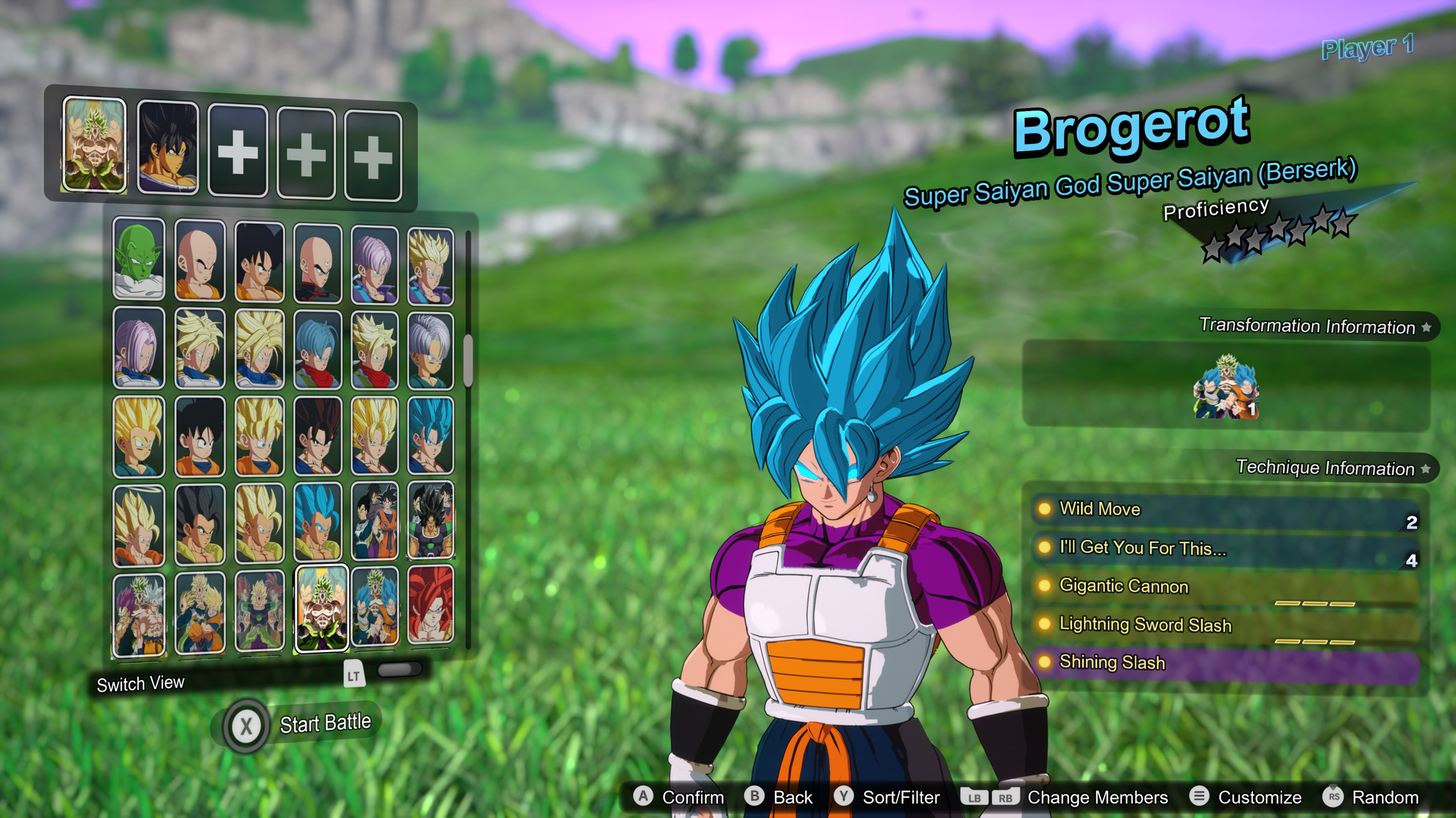 Brogerot (Goku Vegeta Broly Fusion) Mod for Dragon Ball: Sparking! ZERO ...