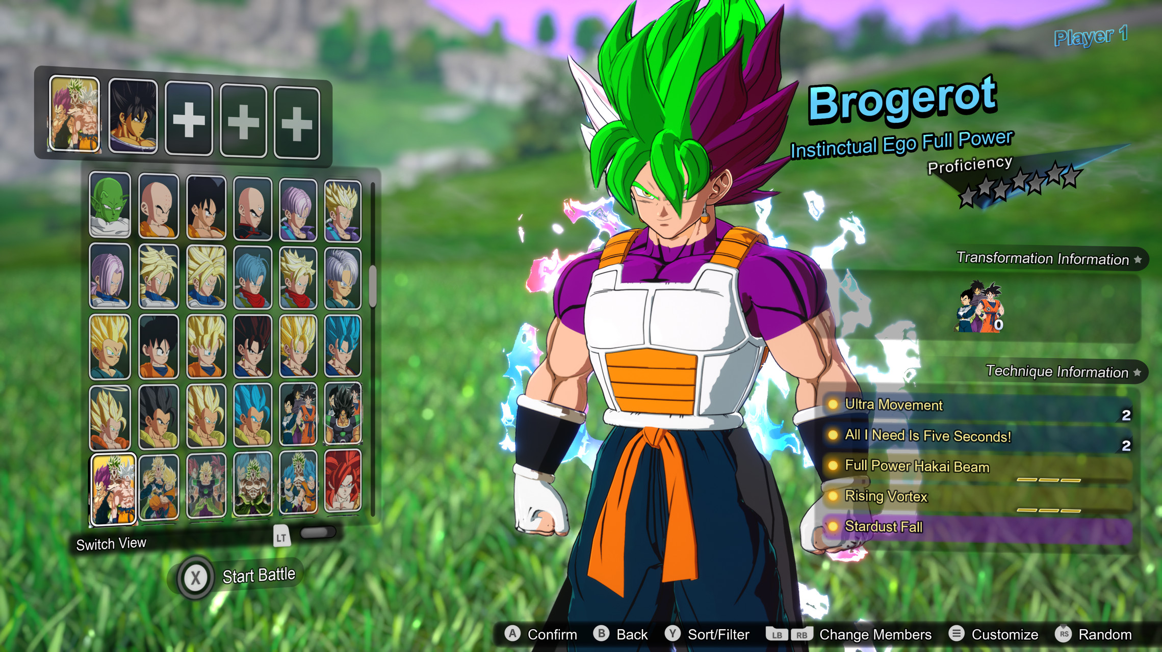 Brogerot (Goku Vegeta Broly Fusion) Mod for Dragon Ball: Sparking! ZERO ...