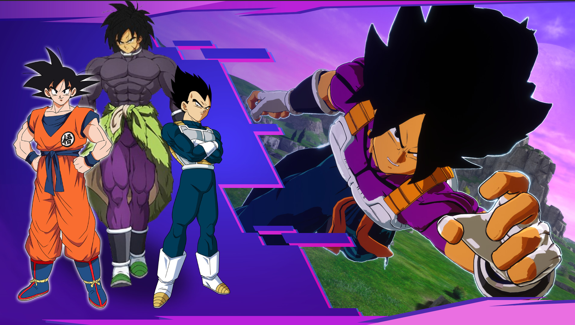 Goku And Broly Fusion BROKU LA FUSION CACHÉE DE GOKU & BROLY