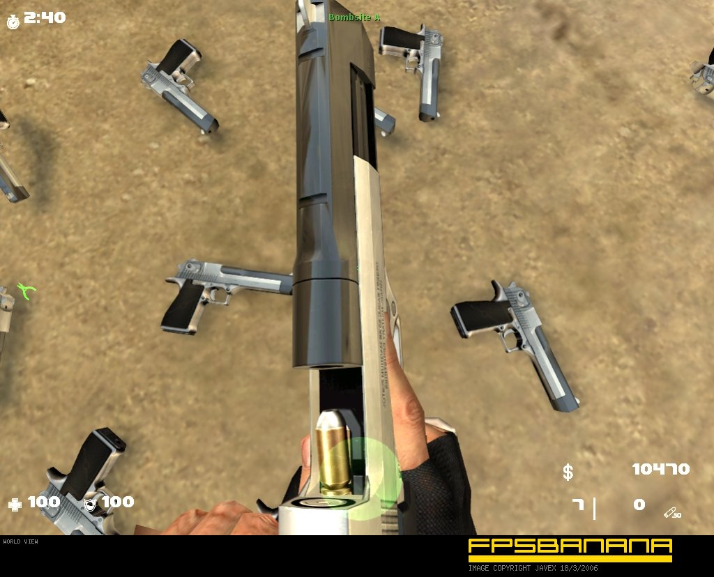 Two Tone Deagle W/ Quad's Anims Mod for Counter-Strike: Source | CS:S Mods