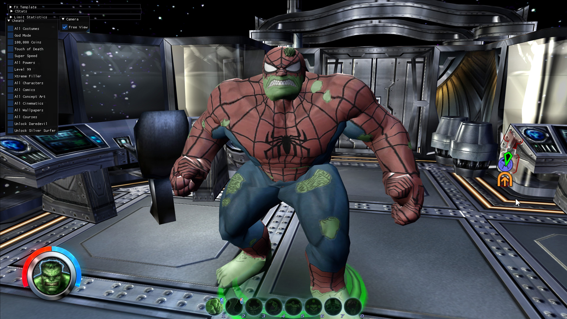 Spider-Hulk-Hulk Mod for Marvel: Ultimate Alliance | MUA Mods