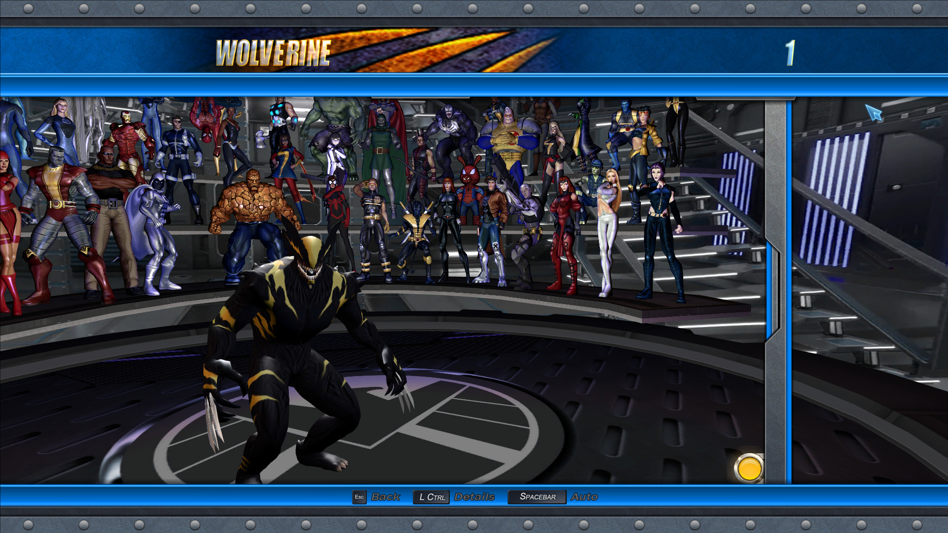 Symbiote Wolverine Mod for Marvel: Ultimate Alliance | MUA Mods