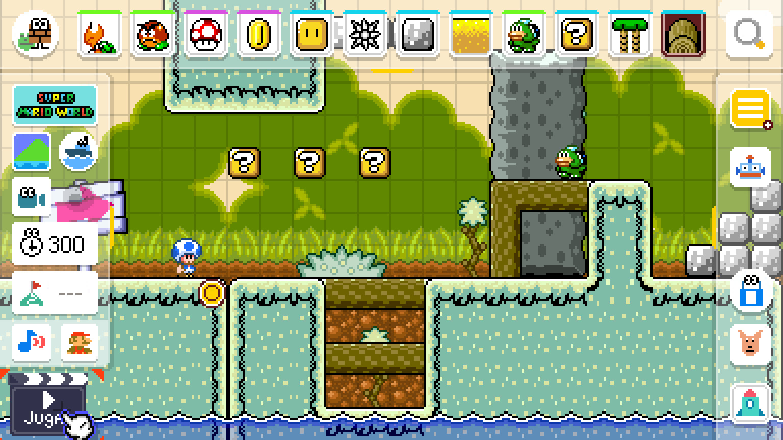 Wetlands Theme | SMM:WE Texture Mod for Super Mario Maker World Engine ...