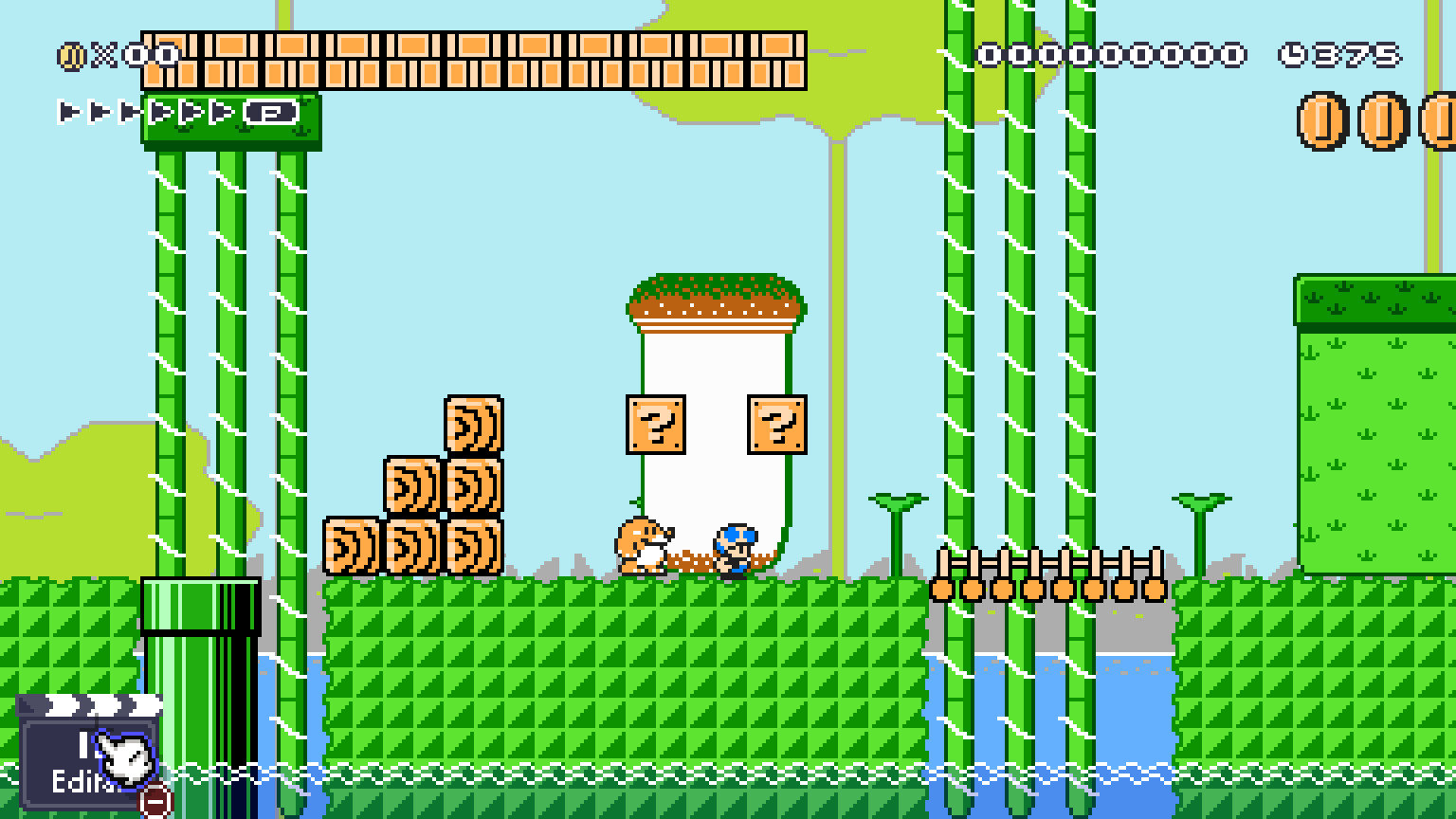 Wetlands Theme | SMM:WE Texture Mod for Super Mario Maker World Engine | SMMWE Mods