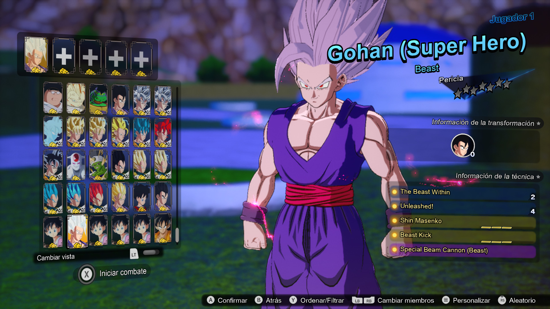 Gohan DBSSH Fixed Colors Mod for Dragon Ball: Sparking! ZERO | DBSZ Mods