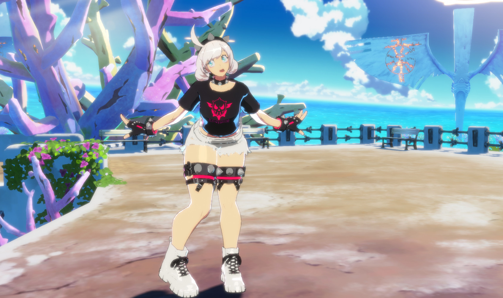 Casual Rock Concert Elphelt Mod for GUILTY GEAR -STRIVE- | GGST Mods