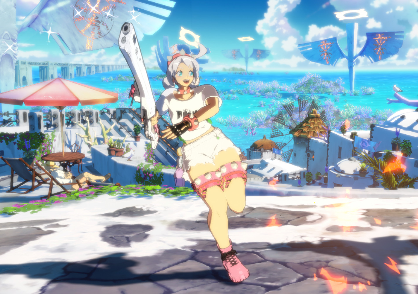 Casual Rock Concert Elphelt Mod for GUILTY GEAR -STRIVE- | GGST Mods