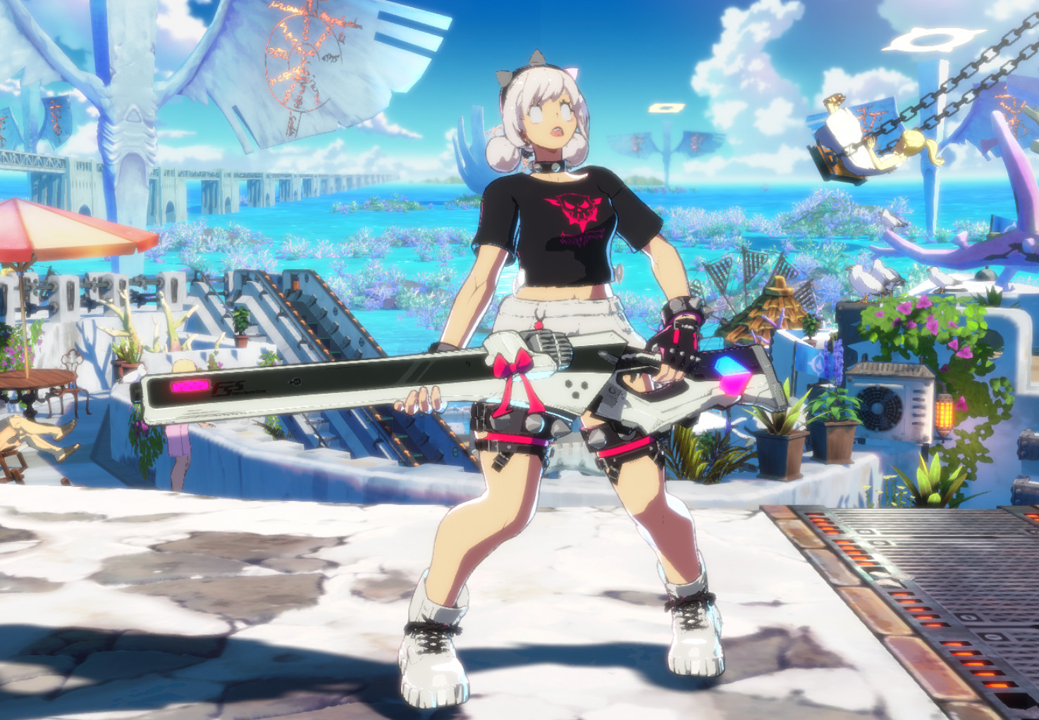 Casual Rock Concert Elphelt Mod for GUILTY GEAR -STRIVE- | GGST Mods