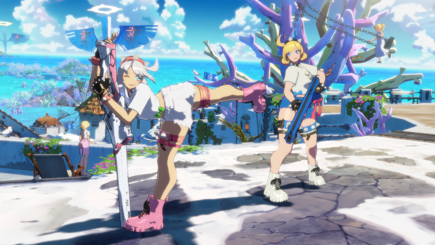 Casual Rock Concert Elphelt Mod for GUILTY GEAR -STRIVE- | GGST Mods