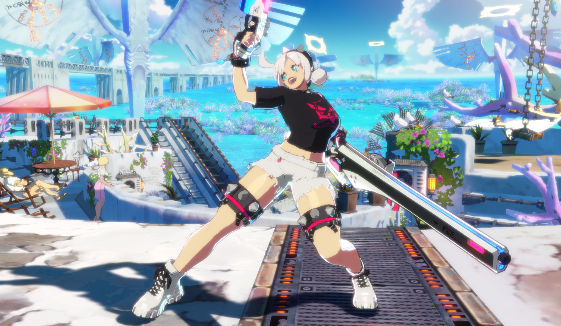 Casual Rock Concert Elphelt Mod for GUILTY GEAR -STRIVE- | GGST Mods