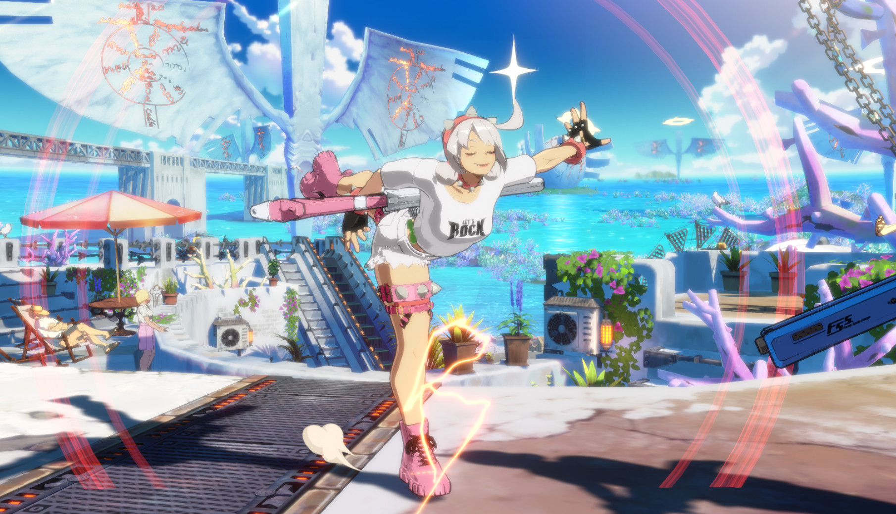 Casual Rock Concert Elphelt Mod for GUILTY GEAR -STRIVE- | GGST Mods