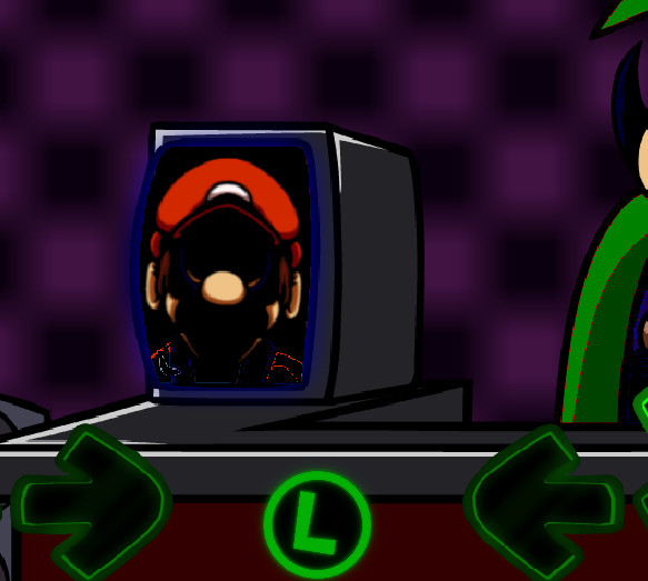 Luigi in Promotion (Mario's Madness V2) Mod for Friday Night Funkin ...