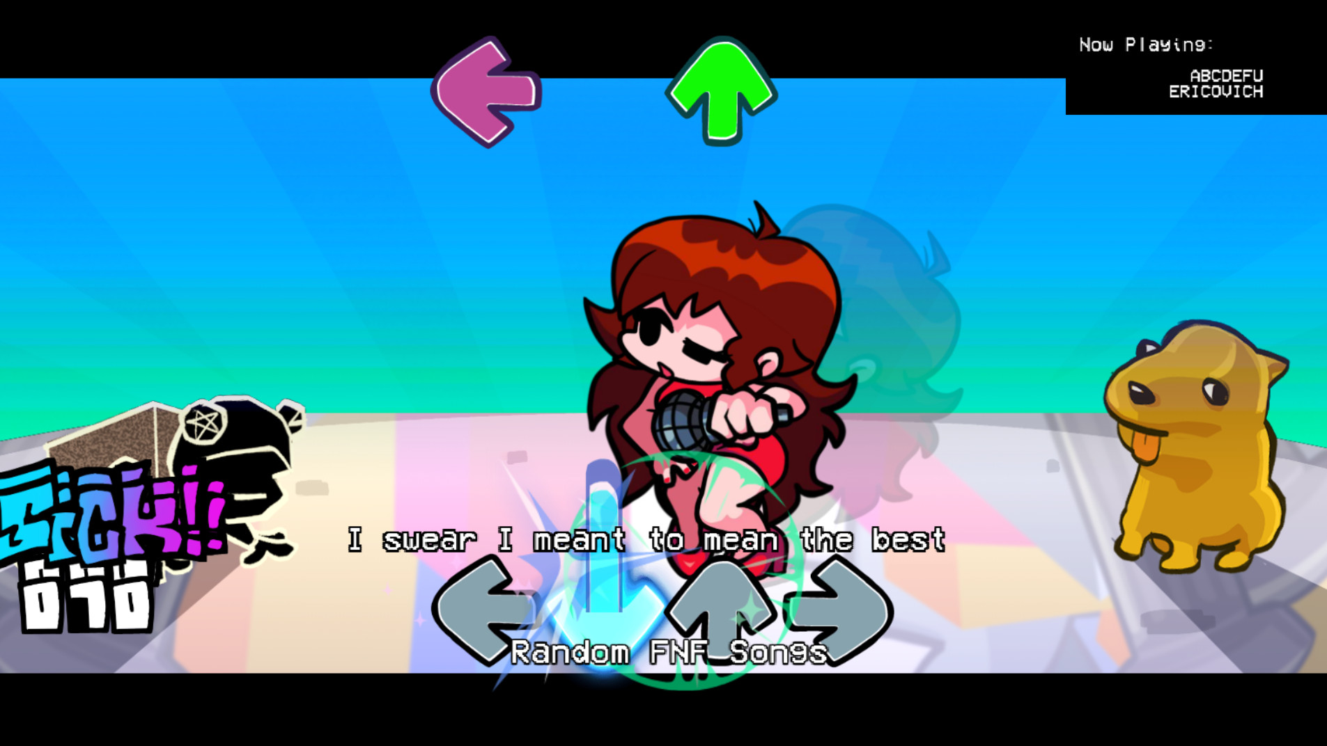 Friday Night Nightcore - Melody Dash Mod for Friday Night Funkin' | FNF ...