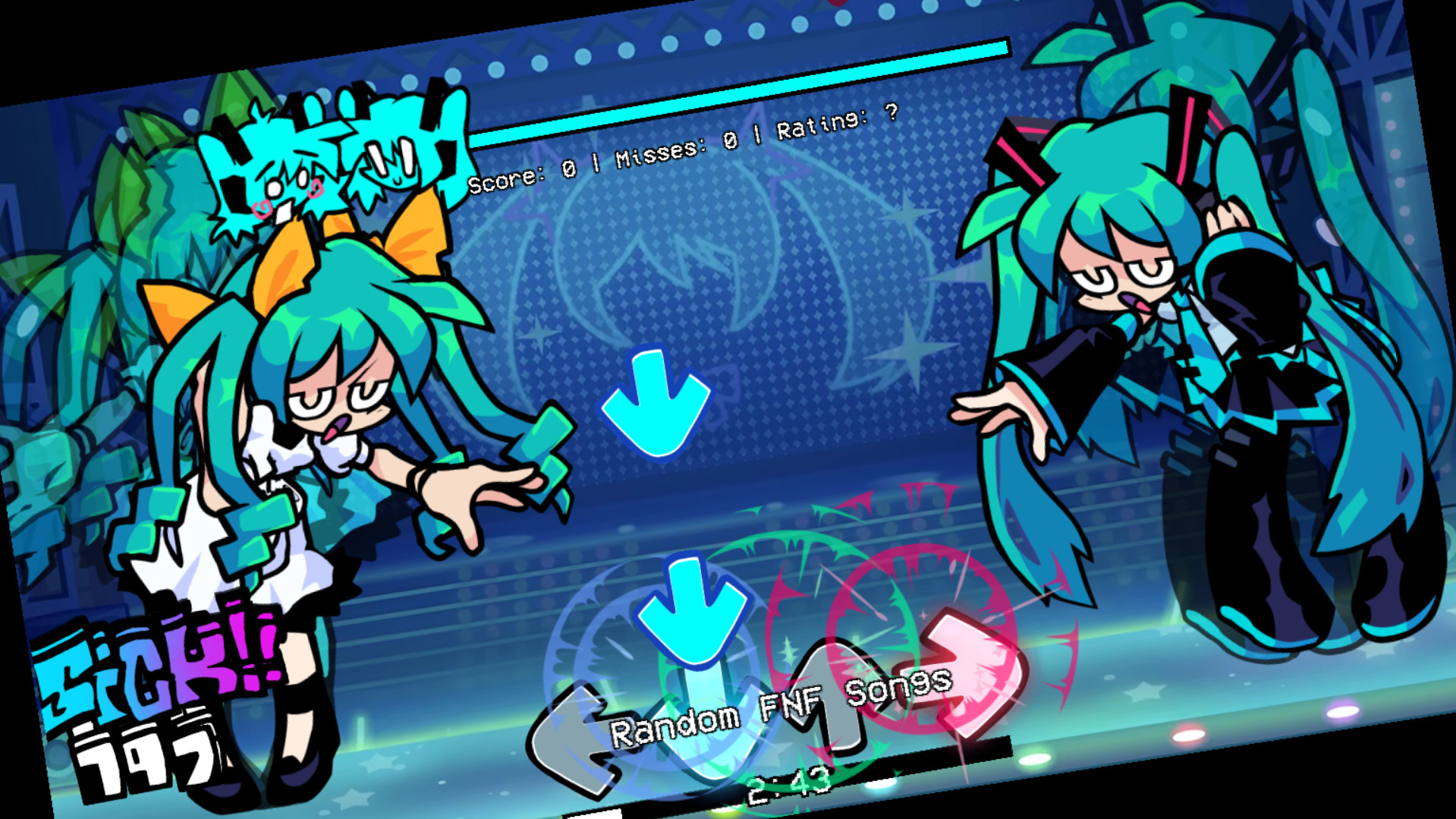 Friday Night Nightcore - Melody Dash Mod for Friday Night Funkin' | FNF ...