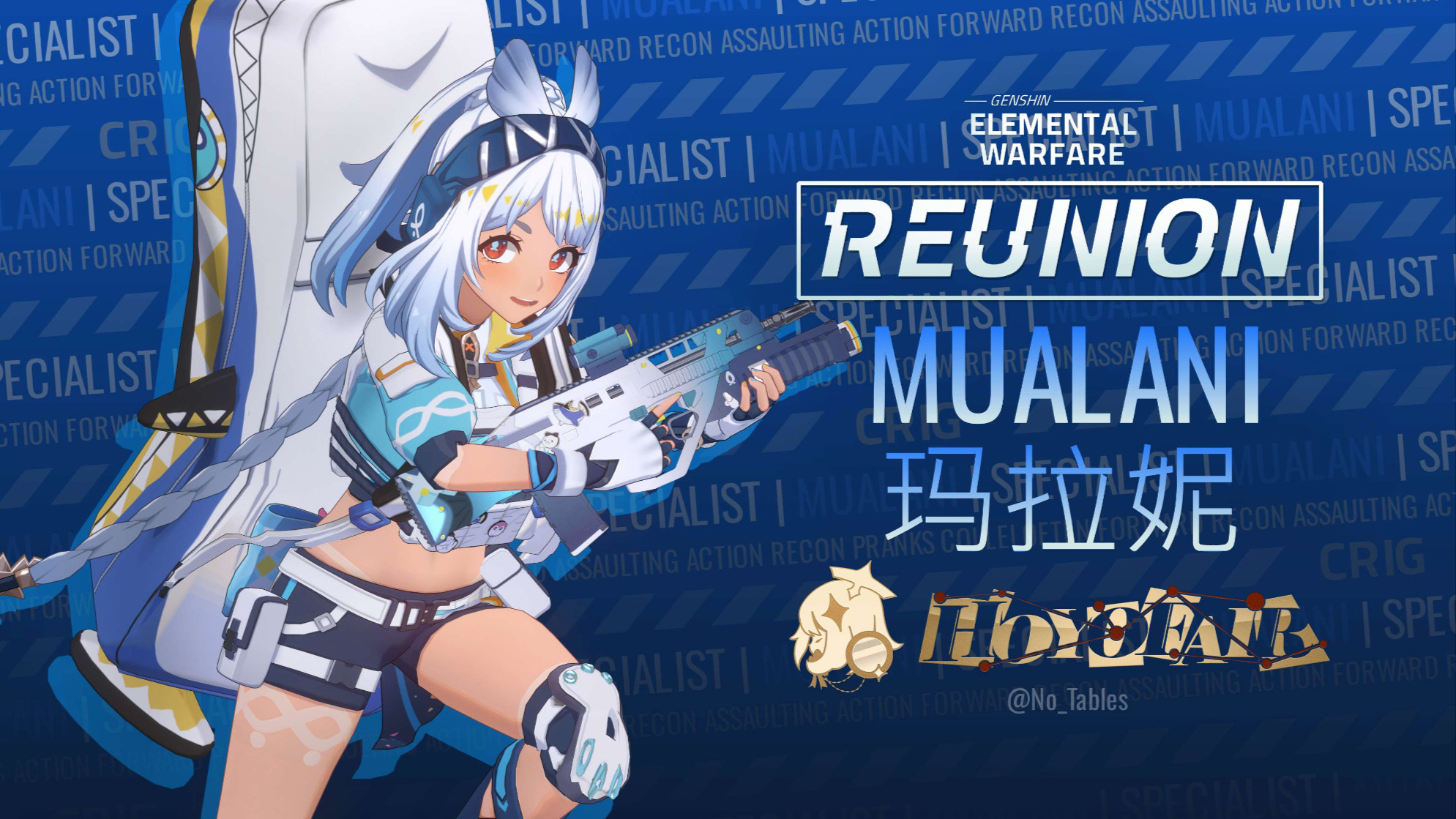 【原神HoYoFair】元素战争：重逢 - 玛拉妮Mualani Mod for Genshin Impact | GI Mods