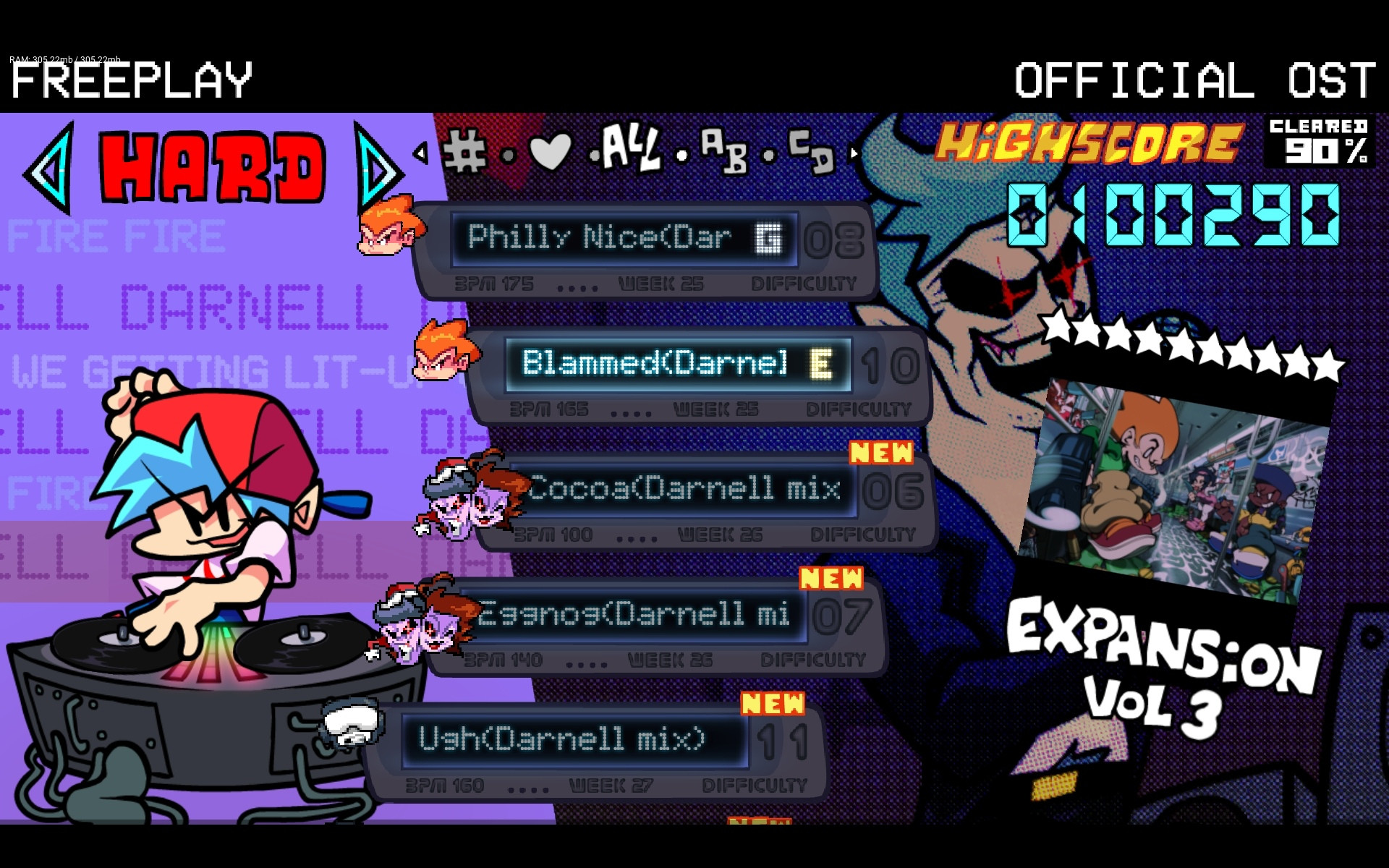 DARNELL-MIX Mod for Friday Night Funkin' | FNF Mods