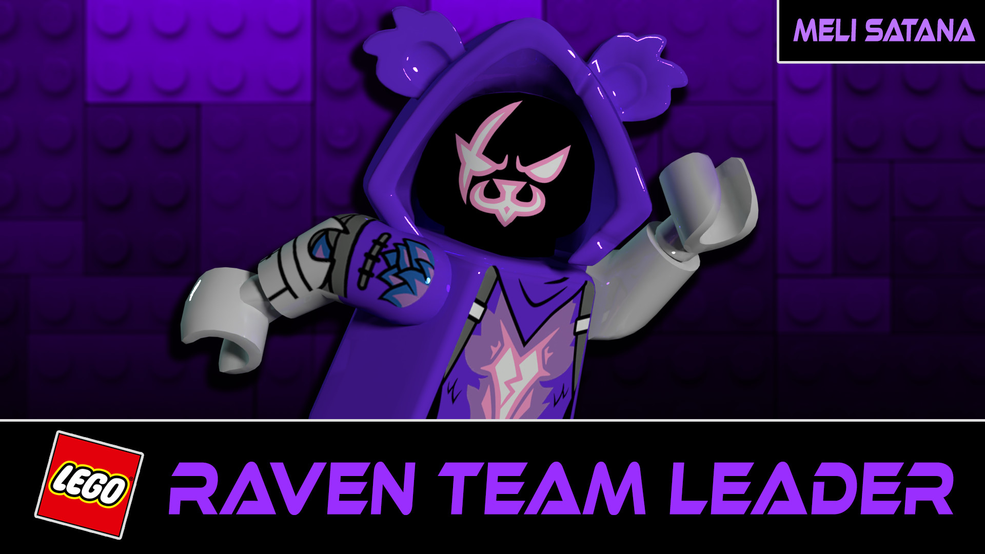 LEGO© Raven Team Leader Mod for Super Smash Bros. Ultimate | SSBU Mods