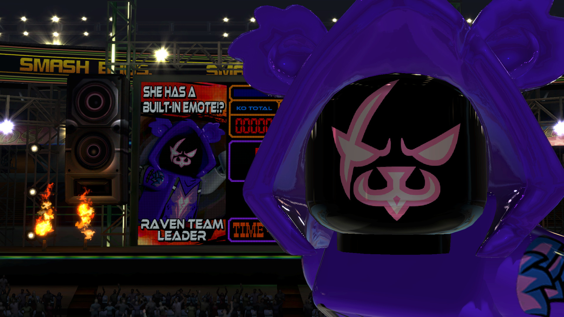 LEGO© Raven Team Leader Mod for Super Smash Bros. Ultimate | SSBU Mods