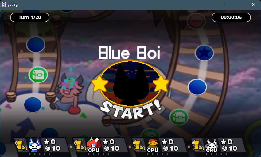 Blue Boi Mod for Party Project | PProject Mods