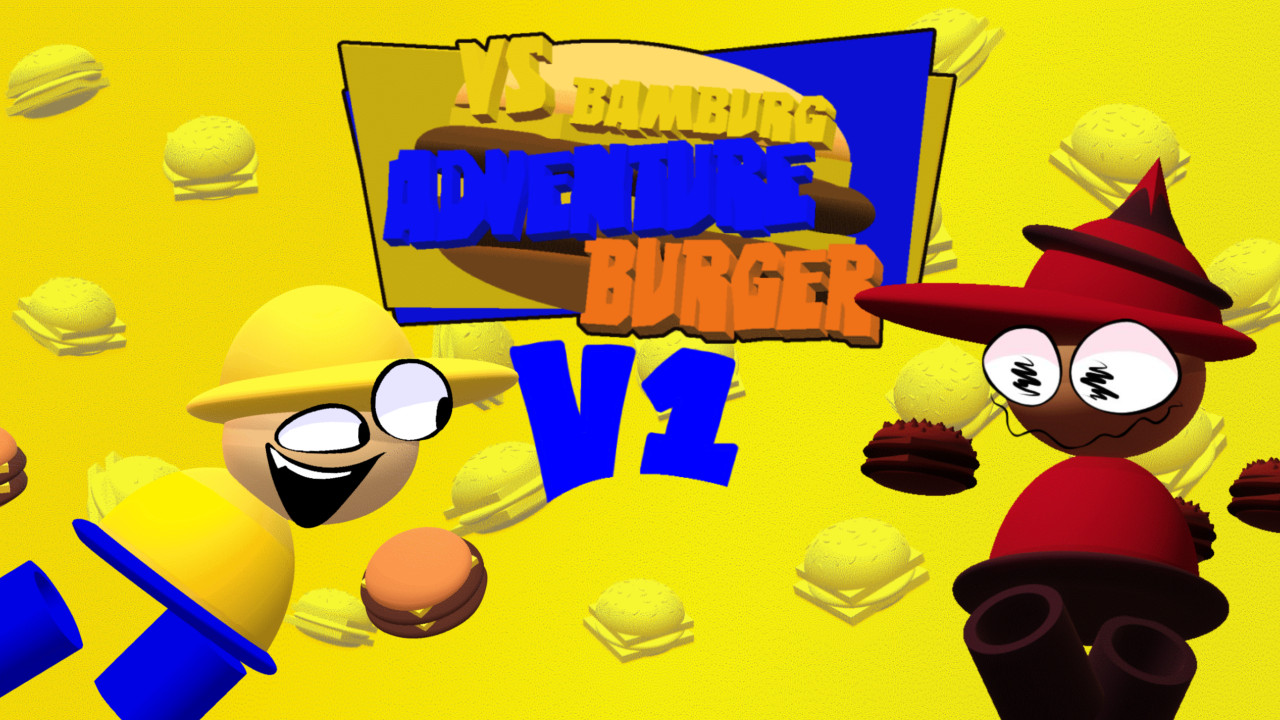 Vs bamburg adventure burger Mod for Friday Night Funkin' | FNF Mods