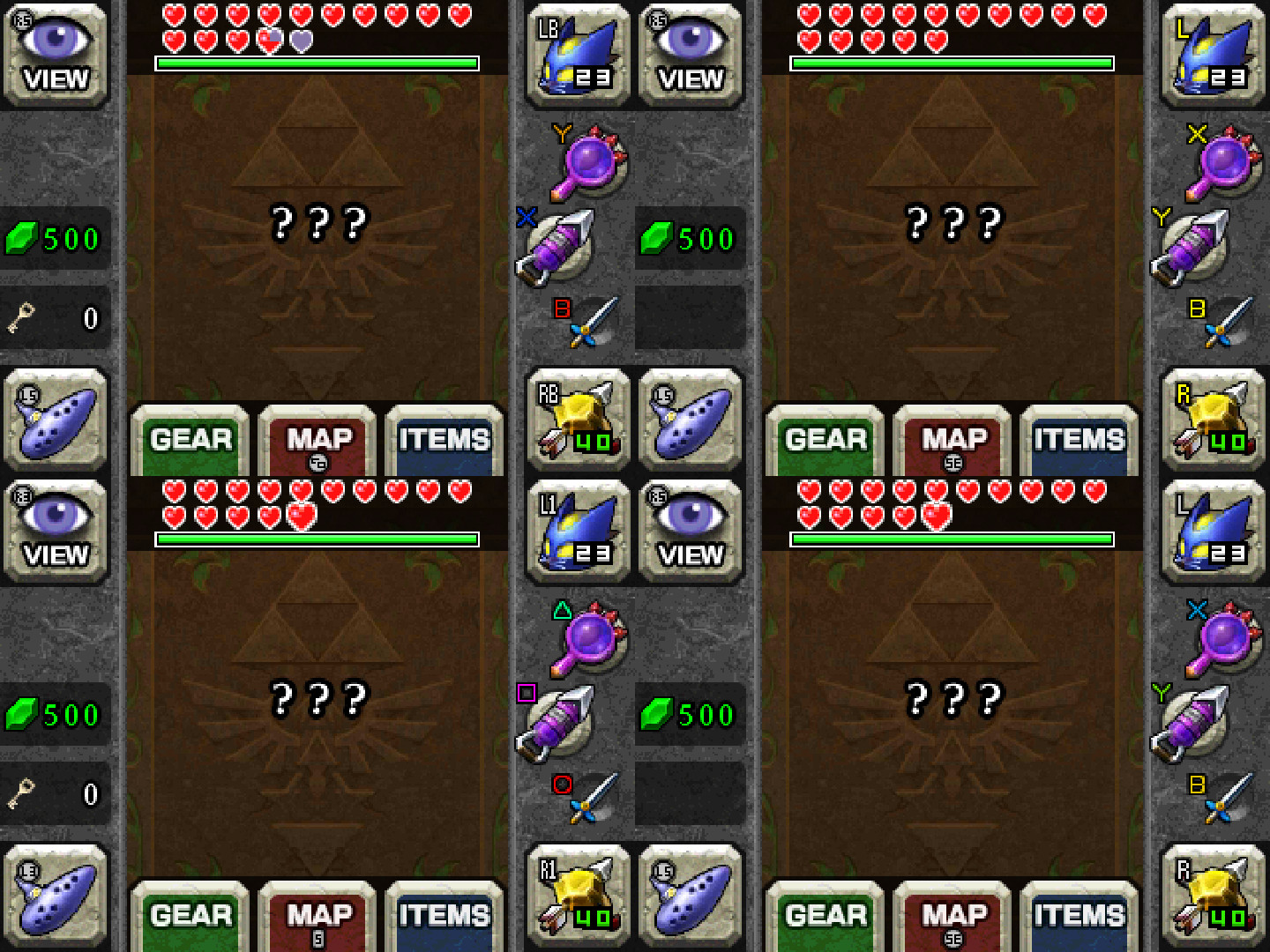 Touchless Layout UI Mod for The Legend of Zelda: Ocarina of Time 3D ...