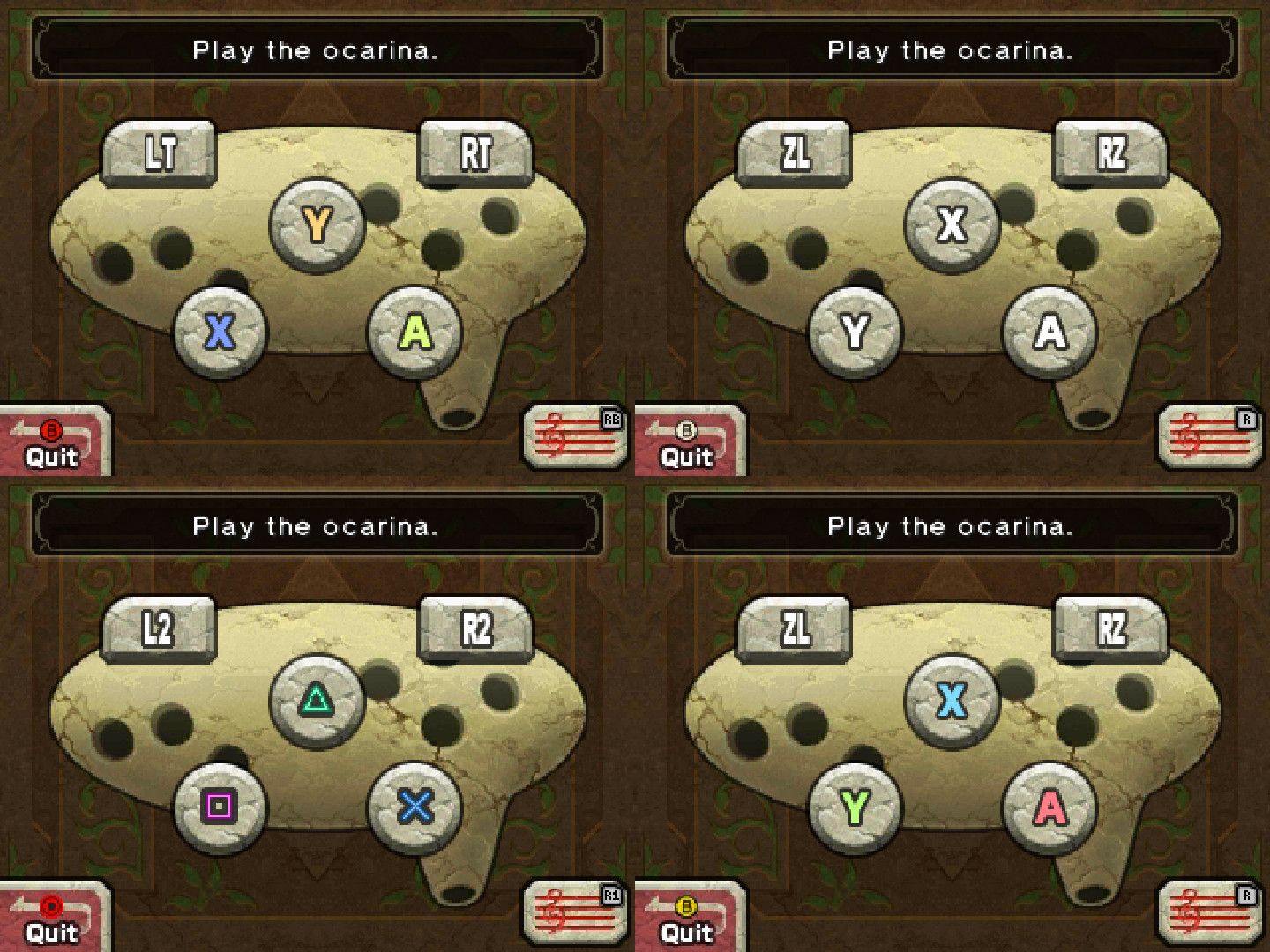 Touchless Layout UI Mod for The Legend of Zelda: Ocarina of Time 3D ...