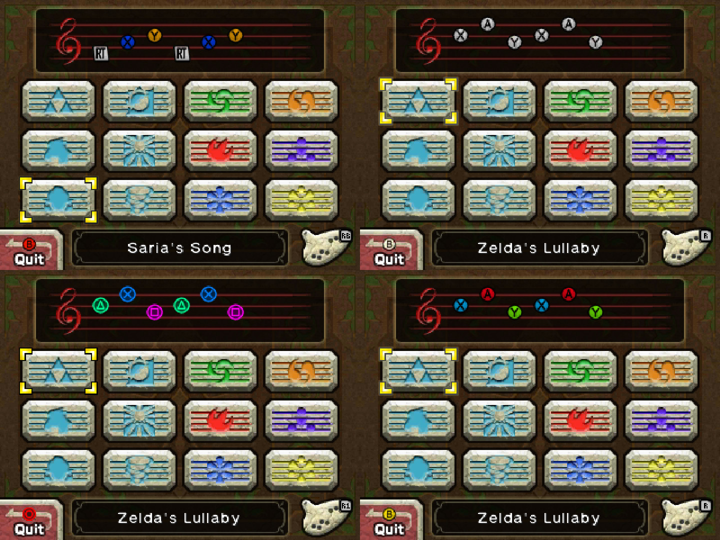Touchless Layout UI Mod for The Legend of Zelda: Ocarina of Time 3D ...