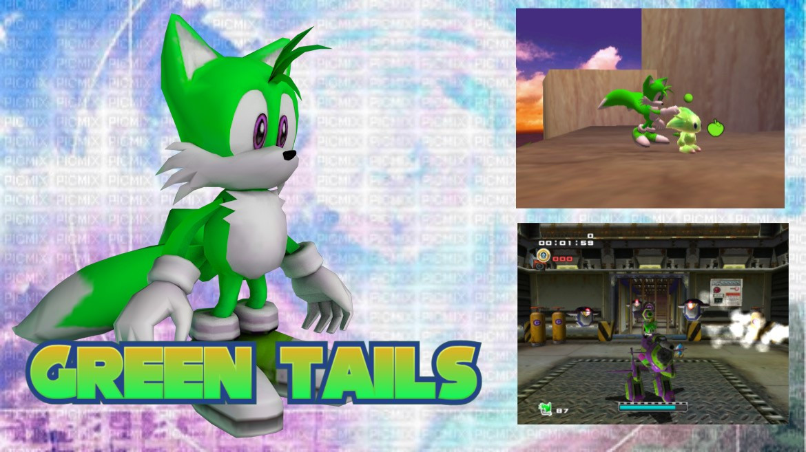 Green Tails Mod for Sonic Adventure 2 | SA2 Mods