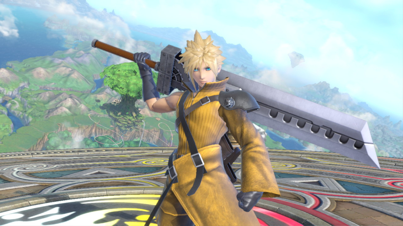 Yellow Clouds Sm4sh Semi Port Mod for Super Smash Bros. Ultimate | SSBU ...