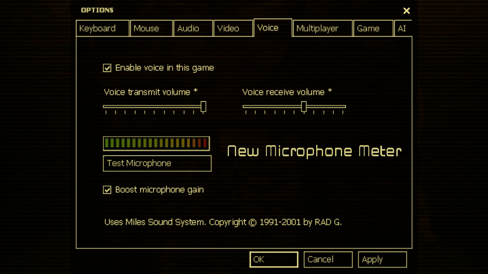Menu Scheme Touchup Mod for EYE: Divine Cybermancy | EYE:DC Mods