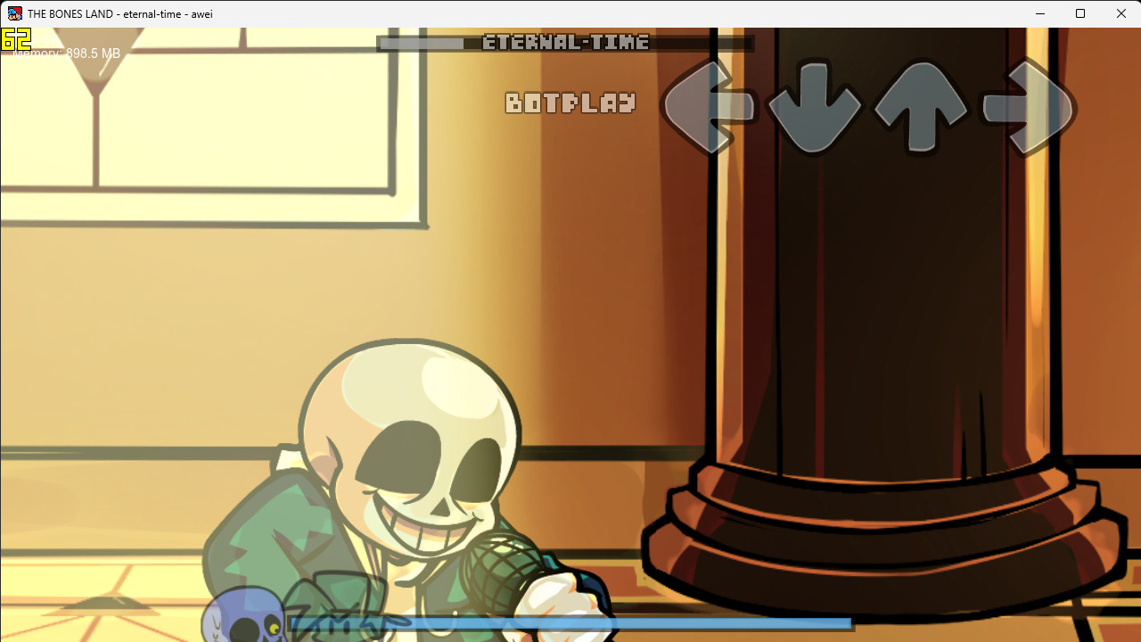 Eternal Time v3 but sung by sans and bf! Mod for Friday Night Funkin ...