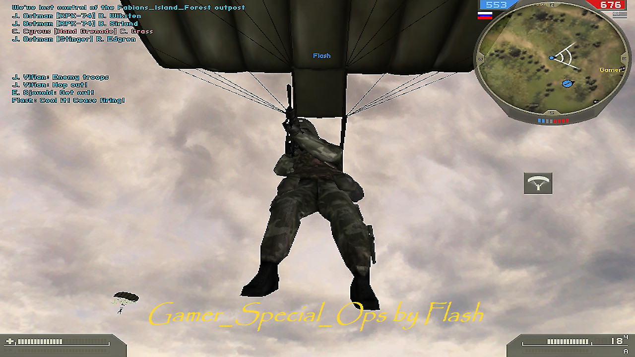 Gamer_Special_Ops by Flash Mod for Battlefield 2 | BF2 Mods