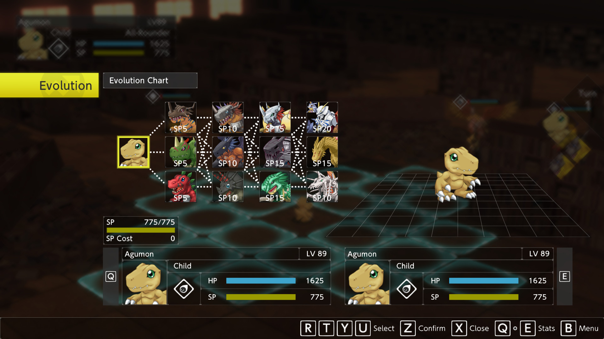 floramon,renamon&agumon canclled evolution Mod for Digimon Survive | DM ...