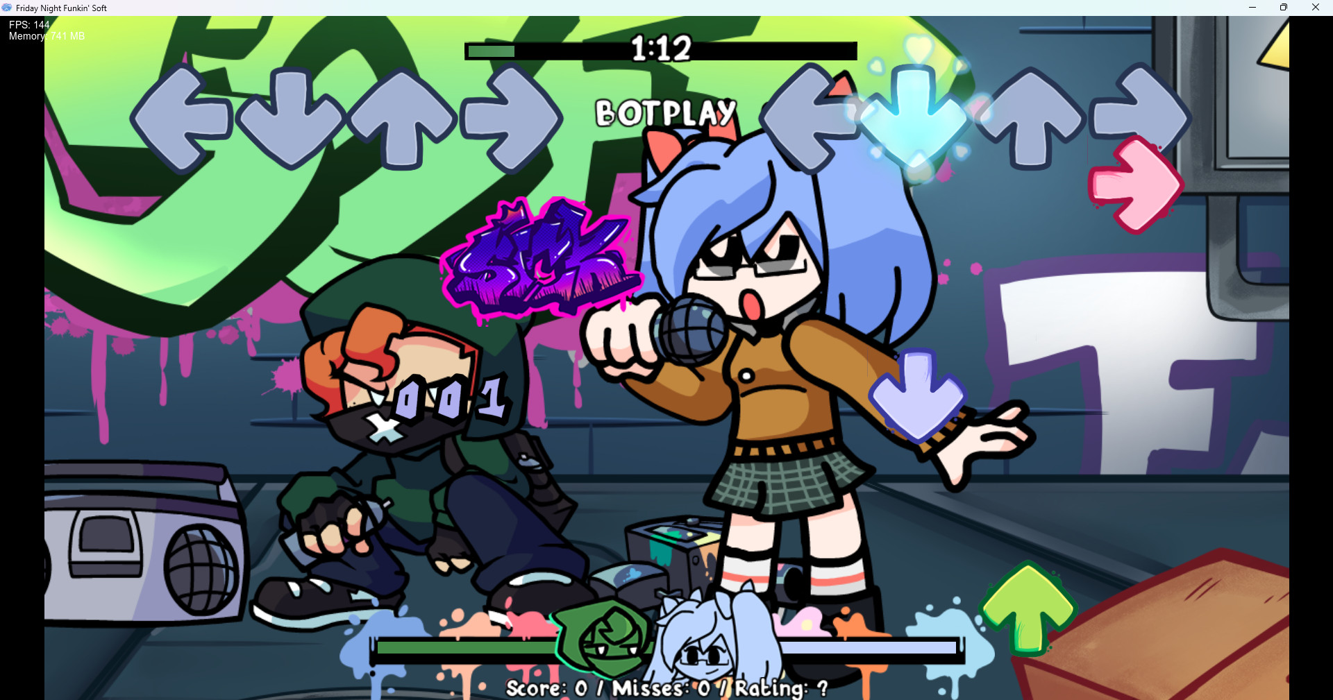 Playable Soft Miku Mod for Friday Night Funkin' | FNF Mods