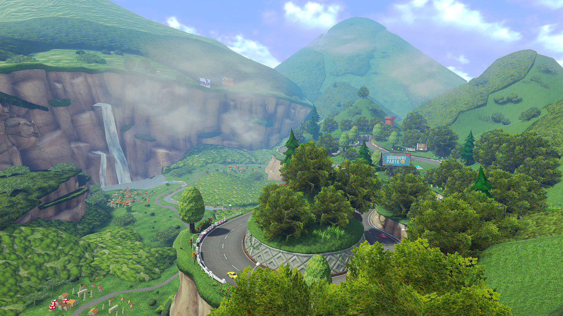DS Shroom Ridge - BCP Reforged Mod for Mario Kart 8 Deluxe | MK8D Mods