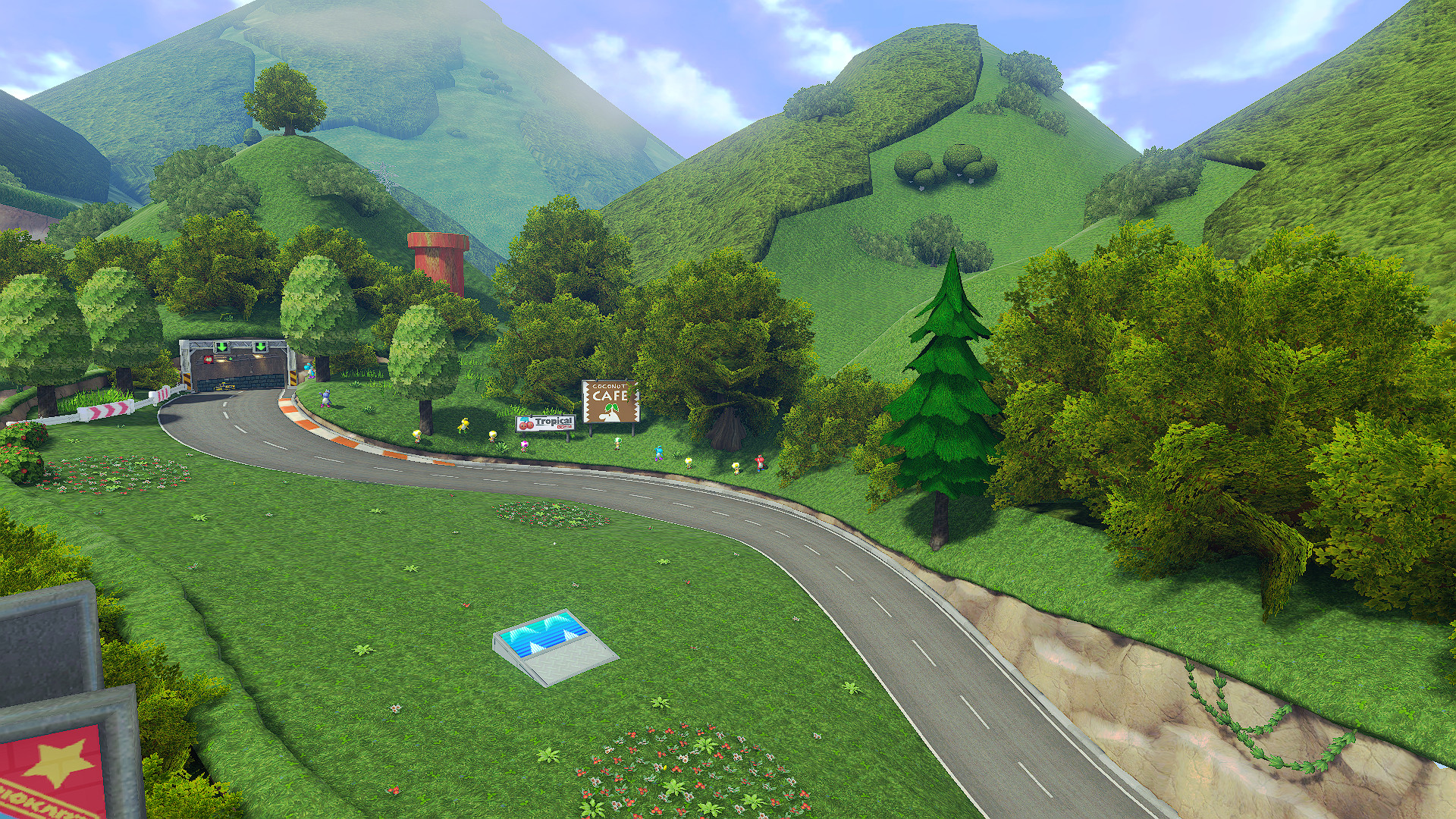 DS Shroom Ridge - BCP Reforged Mod for Mario Kart 8 Deluxe | MK8D Mods