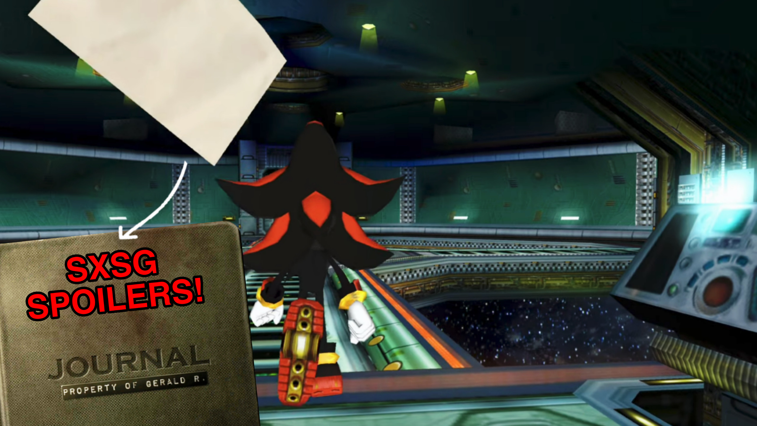 Ending - Gerald's Journal Photo Mod for Shadow The Hedgehog | ShTH Mods